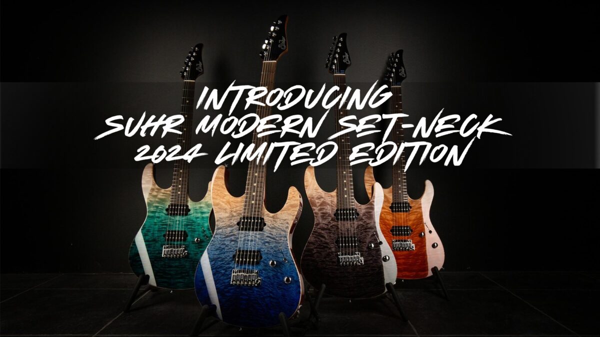 Introducing the Suhr Modern Set Neck 2024 Limited Edition - TheStockist