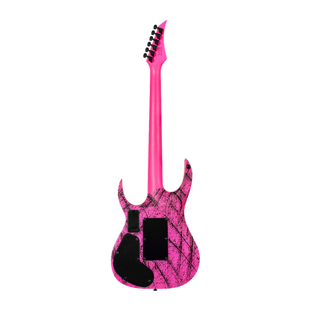 Solar A1.6FRPN Canibalismo Sustainiac Plus - Pink Neon Matte 6-String ...