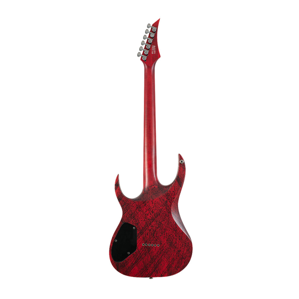 Solar A2.6 Canibalismo Plus – Blood Red Open Pore 6-String Metal Guitar ...