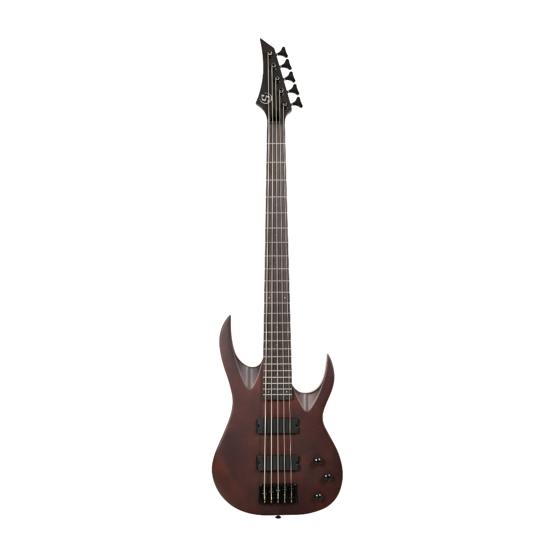 Solar AB4.5DN – S by Solar 5-String Bass - Dark Natural - TheStockist