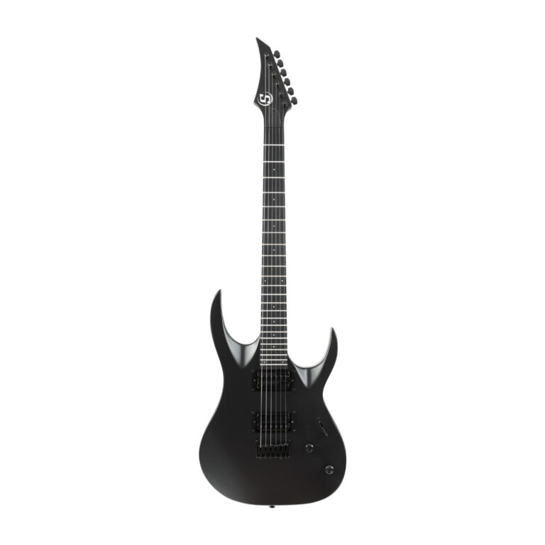 Solar AB4.6C – S by Solar Carbon Black Matte Electric Guitar - TheStockist